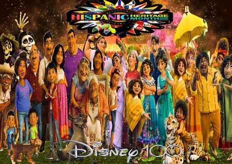 Disney Hispanic Month 23 By Deaththeshadow On Deviantart