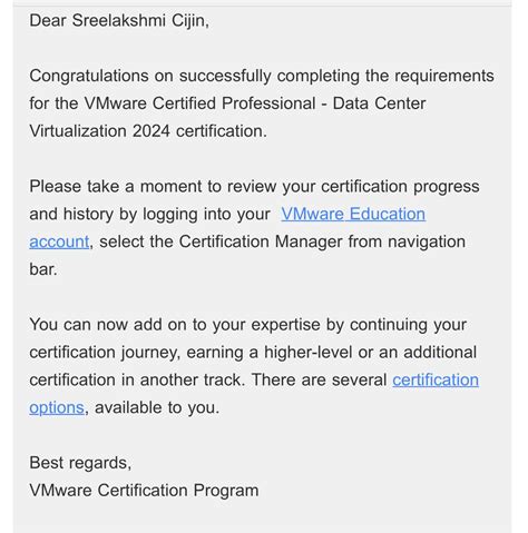 Vmware Certified Professional Data Center Virtualization 2024 Certification Certifications