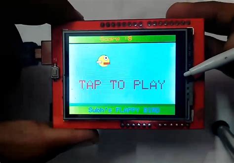 arduino flappy bird game with 2 4 3 steps instructables