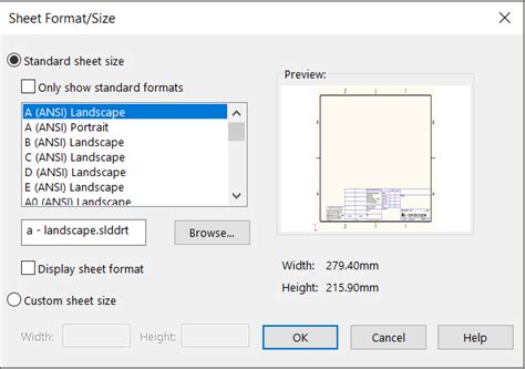Customize Drawing Template And Save Time