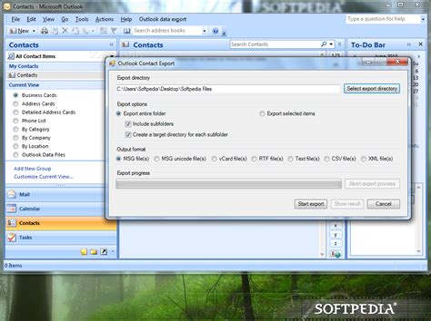 Outlook Data Export Download Softpedia