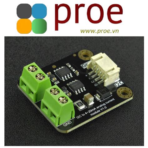 Dfr0972 I2c 4 20ma Dac Module Arduino Compatible Điện Tử Proe