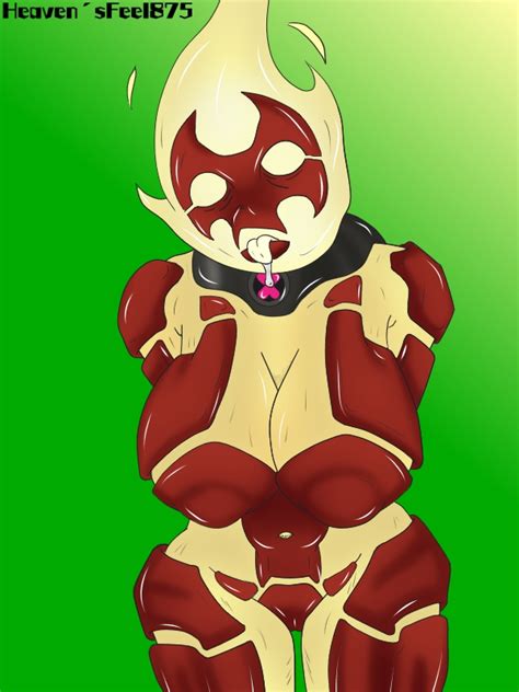 Rule 34 Ben 10 Ben 10 Omniverse Chaquetrix Fanart Female Fire Fuego