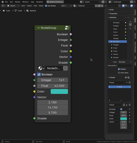 Nodegrouppresets Addon Released Scripts And Themes Blender Artists Community