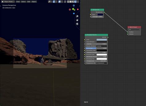 Principled Volume Shader Help When I Connect The Pv Shader Everything