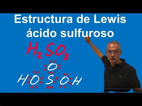 Sulfurous Acid Lewis Structure