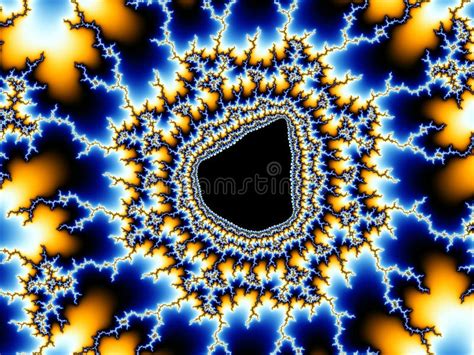 Fractal Computer Generated Image Of Abstract Mathematical Structure