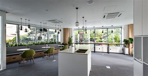 [사무실] 내츄럴함과 모던함이 공존하는 사무실 인테리어 인테리어베이 상업공간