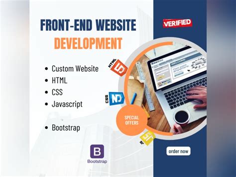 Your Website In Html Css Js And Bootstrap Upwork