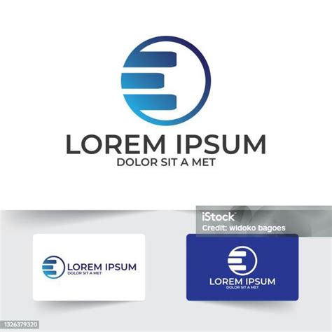 흰색 배경에 격리 된 추상 문자 E 로고 디자인 템플릿 알파벳 E에 대한 스톡 벡터 아트 및 기타 이미지 알파벳 E 로고 건설 산업 Istock