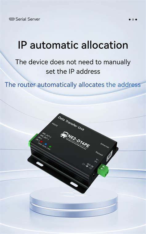 Ebyte Ne2 D14pe Rs485232422 Tcpudpmqtt Ipv4dhcpdns Modbus Gateways Single Serial To