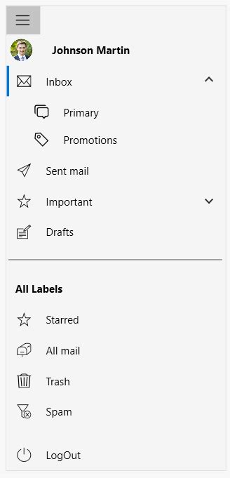 WPF Navigation Drawer Navigation Made Easy Syncfusion Blogs