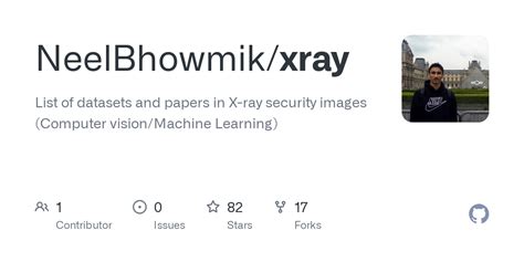 GitHub NeelBhowmik Xray List Of Datasets And Papers In X Ray Security Images Computer Vision