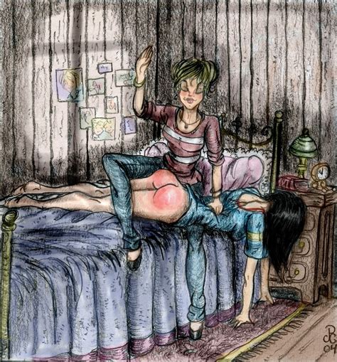 Rule 34 Bed Bedroom Jpc Red Ass Spanked Spanking 6360387