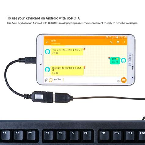 Micro USB Pin OTG Adapter Cm PrimeCables