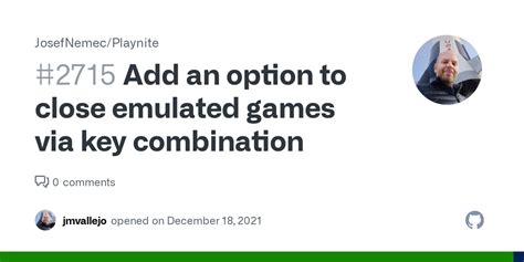 Add An Option To Close Emulated Games Via Key Combination · Issue 2715