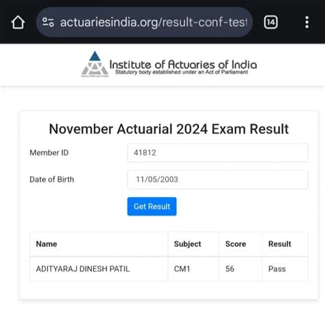 Excited To Share That Ive Successfully Cleared My First Actuarial Exam Cm1 Actuarial