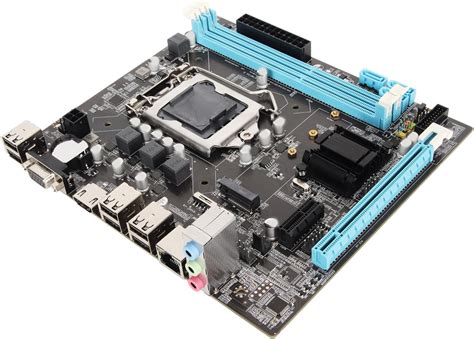 Lga 1155 2nd Gaming Motherboard For Desktop Pc H61 6 Usb2 0 Ddr3 M 2 Nvme Ngff 100mbps Lan