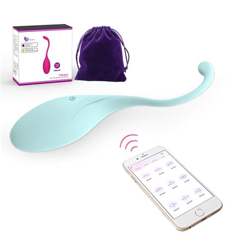 Wireless Long Distance Phone APP Controlled Vibrating Egg Kegel Ball Vaginal Bullet Vibrator