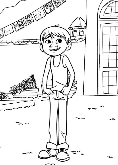 Coco Miguel With His Hands In His Trouser Pockets