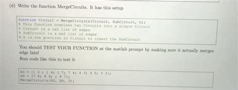 Solved For Discrete Math Need Solution In Matlab Chegg