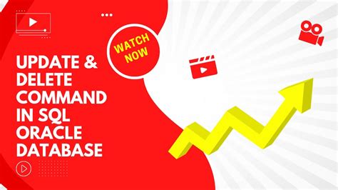 Update And Delete Command In Sql Oracle Database Oracle Tutorials Youtube