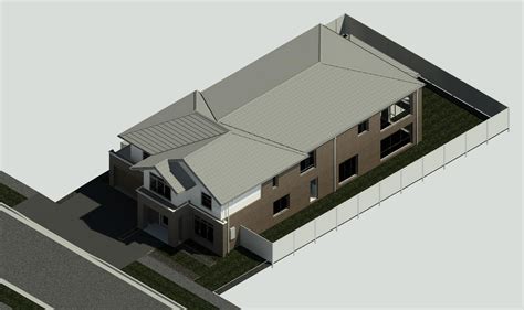villa with multiple design options revit 3d model turbosquid 2226726
