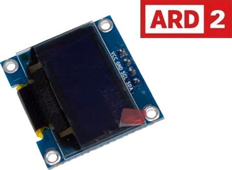 Oled Display Module 128x64 096 I2c Blue Oled Arduino Wiltronics