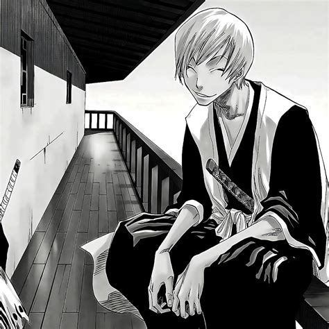 Gin Ichimaru Gin Ichimaru Ilustrações Anime