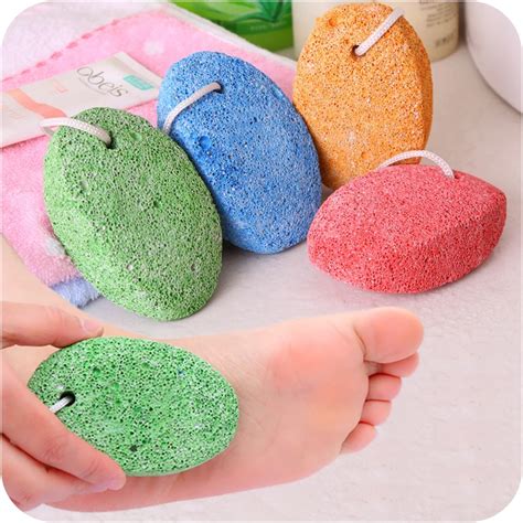 엑스 폴리 에이 팅 브러쉬 발 돌 청소 브러시 천연 용암 돌 발 문지름 경석 스톤 엑스 폴리 에이 팅 굳은 살 발 관리 도구 99cleaning Brushbrush