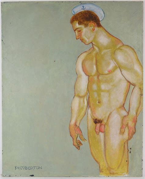 Sold At Auction Pemberton Homoerotic Nude Sailor Painting Signed