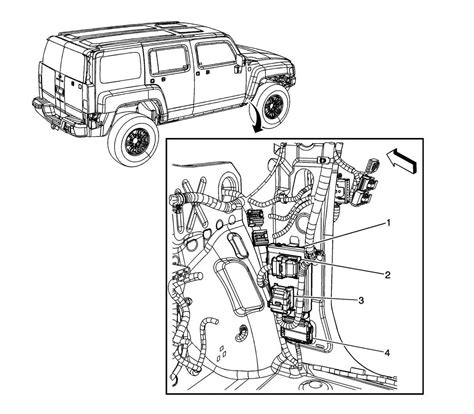 1998 Hummer H1 Fuse Box Diagram And Wiring Layout
