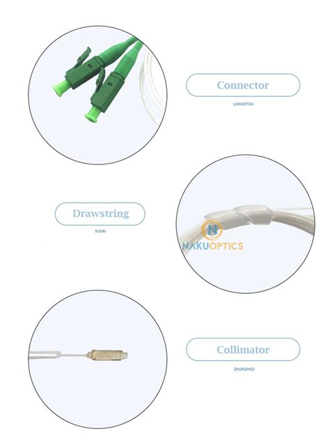 1310nm Pm Dual Fiber Collimator Polarization Maintaining Fiber