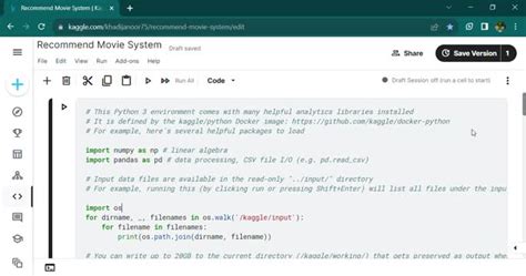Fatima Alye On Linkedin Recommend Movie System