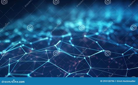 Abstract Visualization Of A Neural Network Post Deep Learning In An Ai