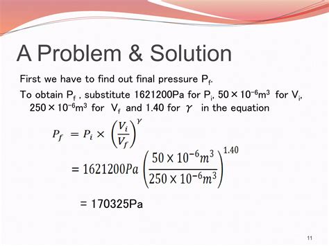 Work Done In An Adiabatic Process PPTX Chemistry Science