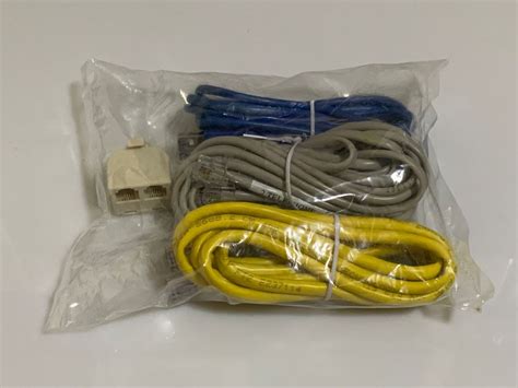 Home Networking Cables And Adapter Bundle Pack Computers Tech Parts Accessories Cables