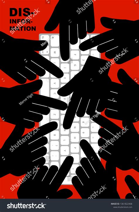 Disinformation Poster Design Stock Illustration 1361822408 Shutterstock