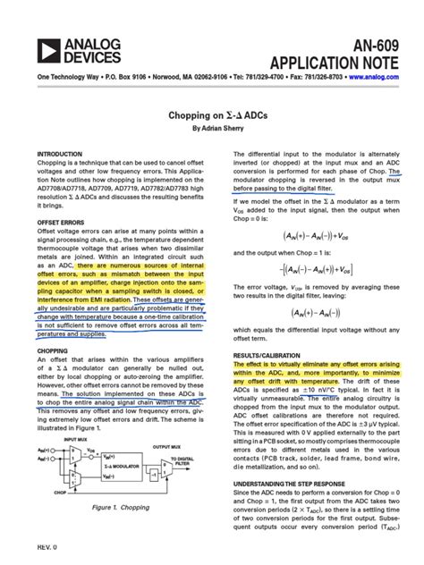Chopping Pdf Analog To Digital Converter Amplifier