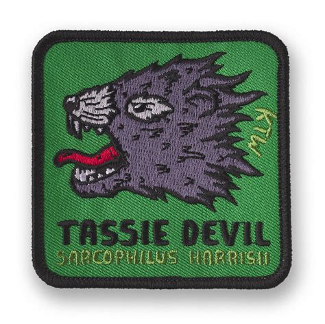 Tasmanian Devil Patch Keep Tassie Wild