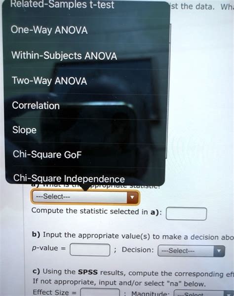 Related Samples T Test Ist The Data Wh One Way Anova Within Subjects