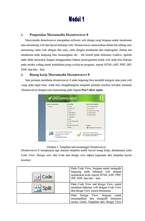 Tutorial Desain Web Dengan Macromedia Dreamweaver 8 Gawerhomes