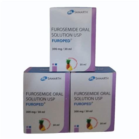 Syrup Furosemide Oral Solution Usp 30 Ml At ₹ 95bottle In Surat Id