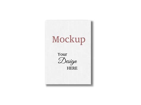 A4 Size Canvas Mockup Canvas Mockups PSD Vertical Canvas Frame Digital Download Etsy