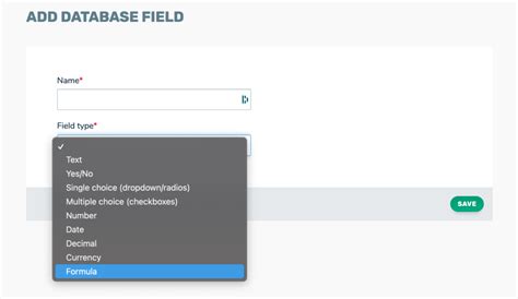 Formula Fields Talkbox Support Centre