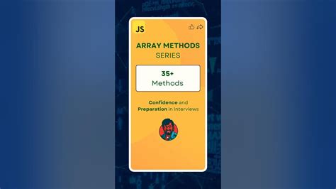 35 Array Methods Series Javascript Interview Questions Youtube