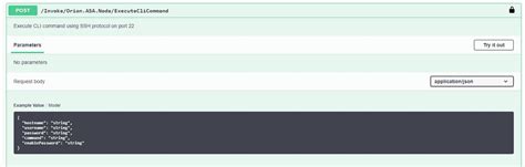 Execute Cli Script Via Api Thwack