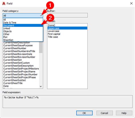 AutoCAD Advanced Border Information Micrographics