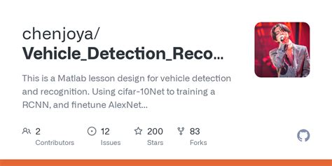 Github Chenjoyavehicledetectionrecognition This Is A Matlab