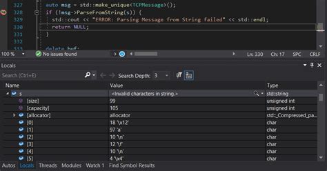 C Nested Protobuf Structure With Repeated Field Leads To Debug